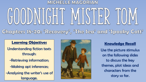 Goodnight Mister Tom - Big Bundle! | Teaching Resources