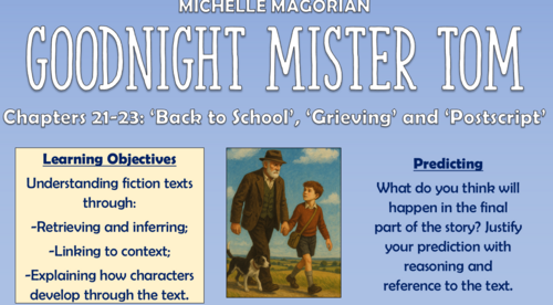 Goodnight Mister Tom - Big Bundle! | Teaching Resources