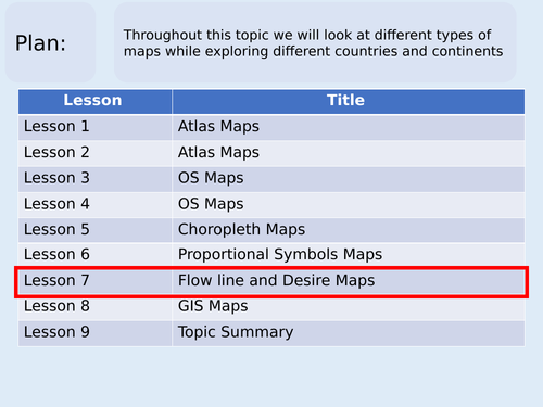 KS3 Map Skills SOW | Teaching Resources