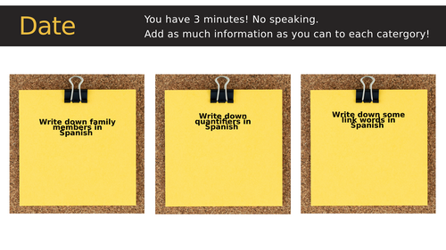 Spanish - Family relationships | Teaching Resources