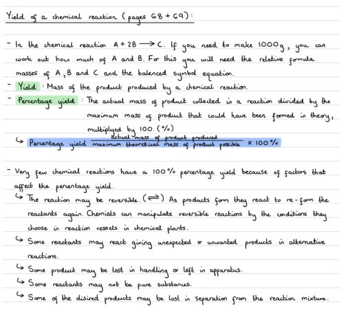 C4: Types of Bonds revision notes | Teaching Resources