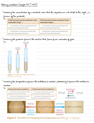 C8: Rates of Chemical Reactions revision notes | Teaching Resources