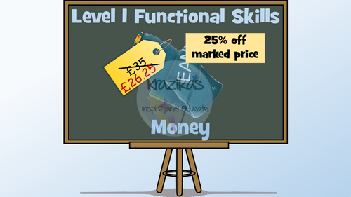 Money - Level 1 Functional Skills Maths | Teaching Resources