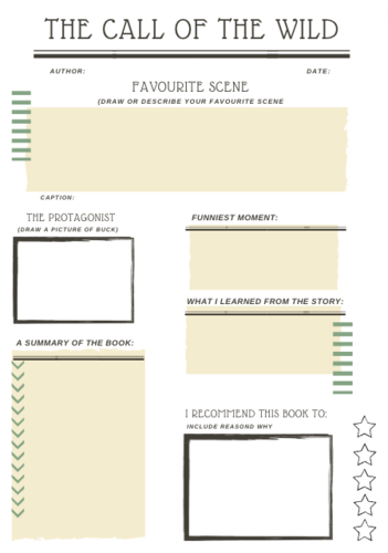 Call of The Wild - 14 Ready Made lessons -185 Slides - Novel Study ...