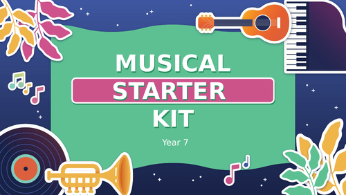 KS3 Musical Starter Kit (Scheme of Work) | Teaching Resources