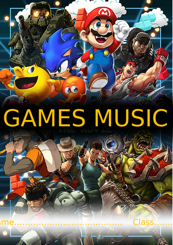 KS3 Games Music (Scheme of Work) | Teaching Resources
