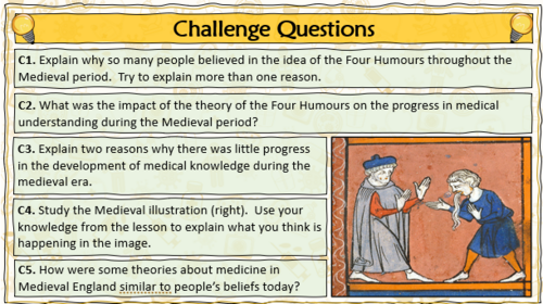 AQA GCSE History: Britain Health & People - Medieval Ideas About ...