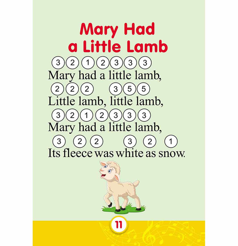 Tongue Drum Songbook for Beginner: Play Simple Kids Songs by Number ...