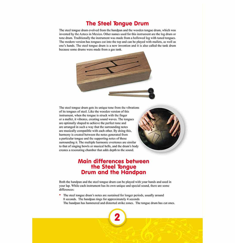 Tongue Drum Songbook for Beginner: Play Simple Kids Songs by Number ...