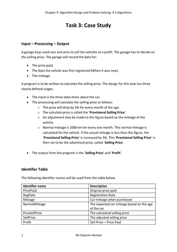 AS CS -Unit 9 Algorithm Design & Problem-Solving-9.1 & 9.2 ... AS CS -Unit 9 Algorithm Design & Problem-Solving-9.1 & 9.2 ...
