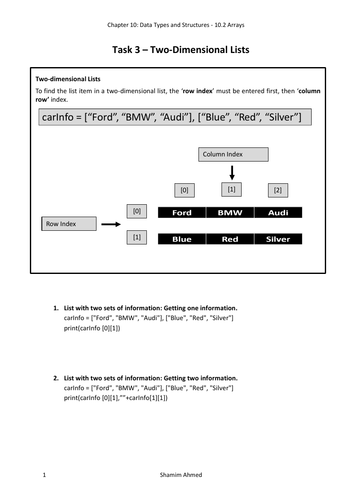 AS Computer Science - Unit 10 Data Types and Structures - 10.1 Data ... AS Computer Science - Unit 10 Data Types and Structures - 10.1 Data ...