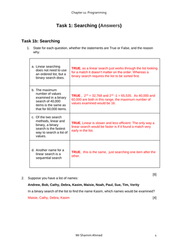 AS Computer Science - Unit 11 Programming - Python Lesson 6 | Teaching ... AS Computer Science - Unit 11 Programming - Python Lesson 6 | Teaching ...