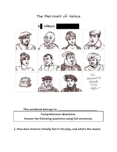 The Merchant of Venice Bundle | Teaching Resources