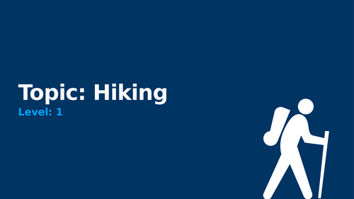 Hiking | Teaching Resources