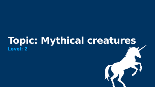 Mythical Creatures | Teaching Resources