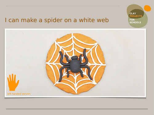 How to make a plasticine spider on a web | Teaching Resources