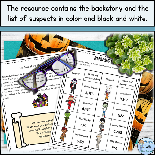 Halloween Multi-Digit Multiplication Escape Room | Teaching Resources