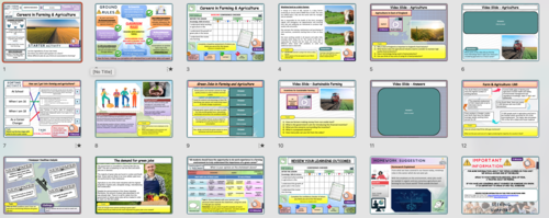 Careers : Agriculture + Farming | Teaching Resources
