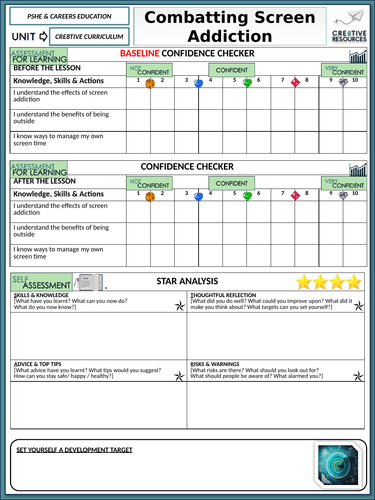 Combatting Screen Addiction | Teaching Resources