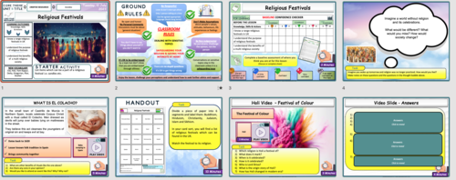 Religious Festivals - PSHE PD Lesson | Teaching Resources