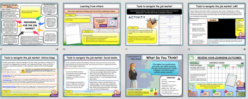 Understanding different Job Markets | Teaching Resources