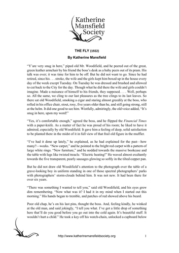 'The Fly' by Katherine Mansfield | Teaching Resources