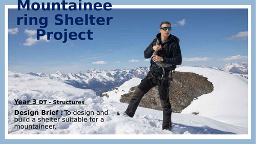 DT - Shelter building set of lessons | Teaching Resources