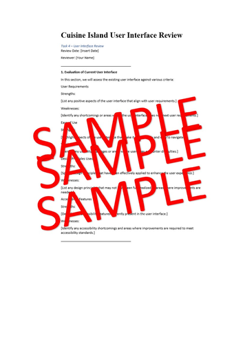 DIT L1/2 Component 1 - Exploring User Interface Design Principles and ...