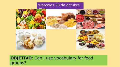 Spanish Food and Health Advice Project ks2 | Teaching Resources