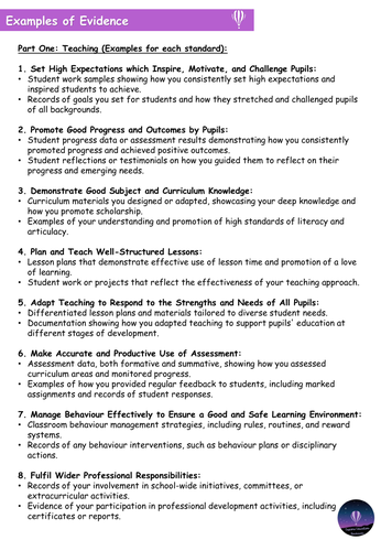 Upper Pay Scale - Application Form and Evidence Examples (UPS ...