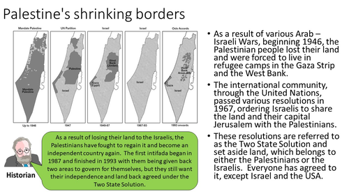 Card Sort: Pros & Cons of the Two State Solution for the Israeli ...