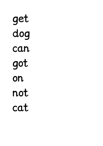 Monster Phonics Reception HFW Weeks 1-6 | Teaching Resources