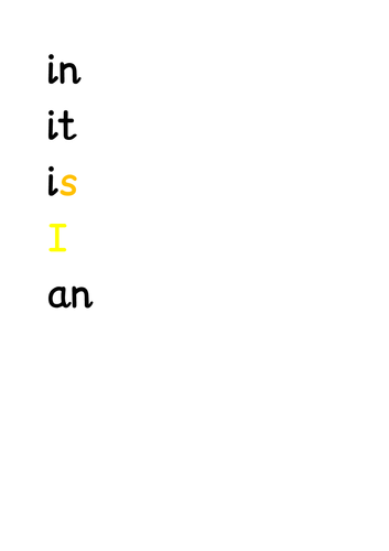 Monster Phonics Reception HFW Weeks 1-6 | Teaching Resources