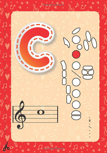 Basic Saxophone Fingering Chart: for Soprano, Alto, Tenor, Baritone ...