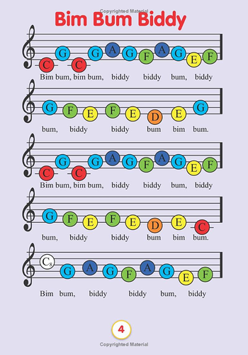 Color-Coded Bell Music for Absolute Beginners of All Ages: 40 Simple ...
