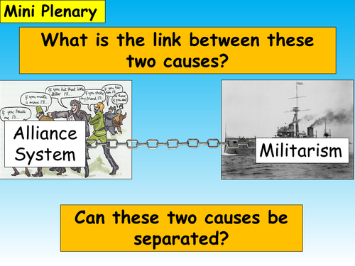 Alliance System & Militarism | Teaching Resources