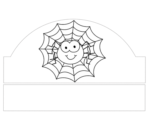 Fun Halloween paper hats/crowns to colour and decorate for young ...