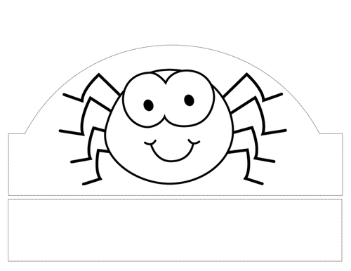 Fun Halloween paper hats/crowns to colour and decorate for young ...