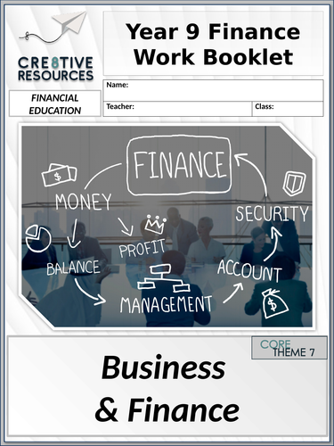 Business & Finance Ks3 Unit | Teaching Resources