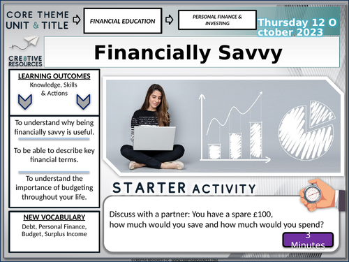Personal Finance & Investing - KS4 Finance Unit | Teaching Resources