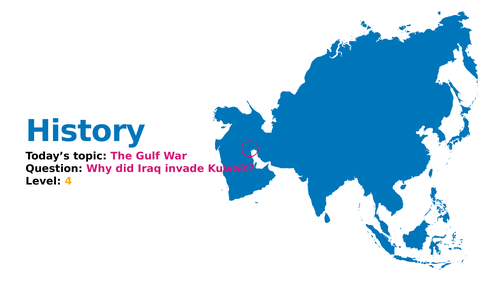 History: The Gulf War | Teaching Resources