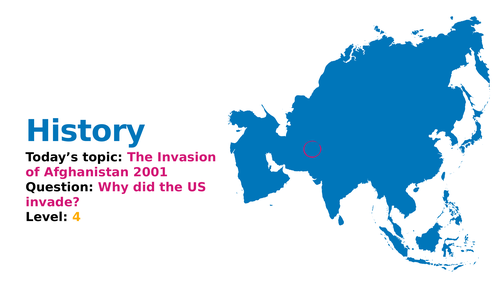 History: Invasion of Afghanistan | Teaching Resources