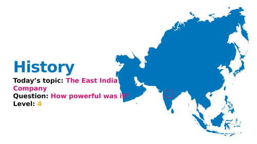 History: East India Company | Teaching Resources
