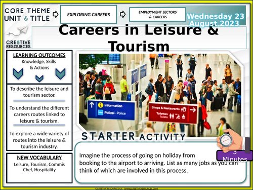Employment Sectors and Careers - Ks3 Careers Unit | Teaching Resources