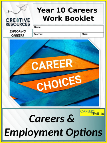 Careers + Employment Options - Careers Unit | Teaching Resources