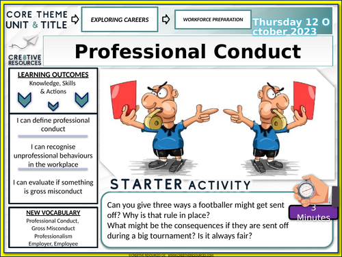 Workforce Preparation + Life Skills - Careers Unit | Teaching Resources