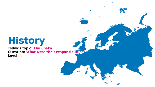 History: The Cheka | Teaching Resources