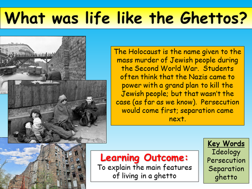 Holocaust Living in Ghetto | Teaching Resources