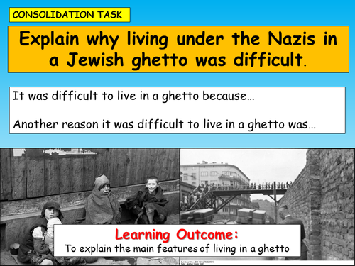 Holocaust Living in Ghetto | Teaching Resources