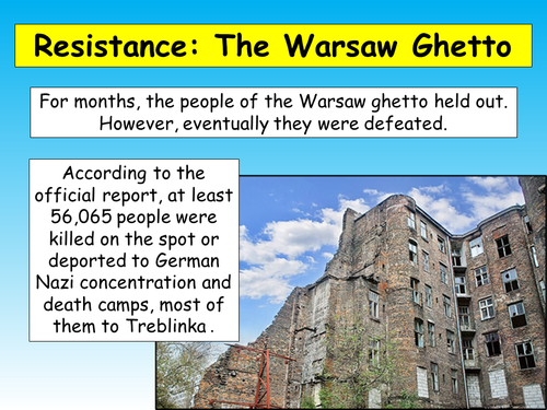Holocaust Living in Ghetto | Teaching Resources